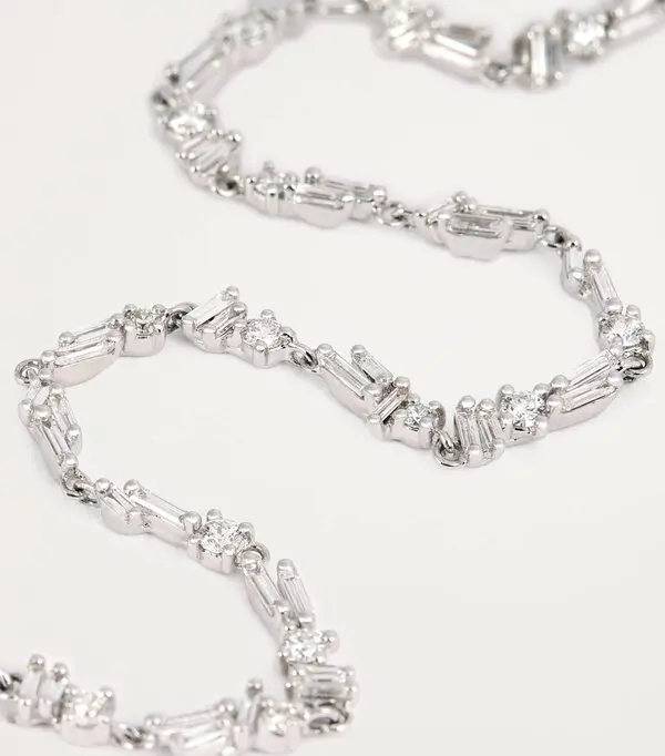 SUZANNE KALAN Gold And Diamond Bracelet - White