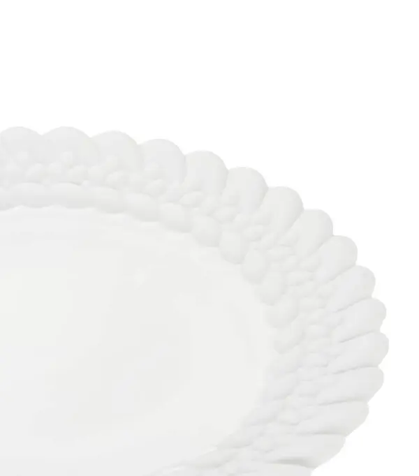 Christofle Babylone Porcelain Plate