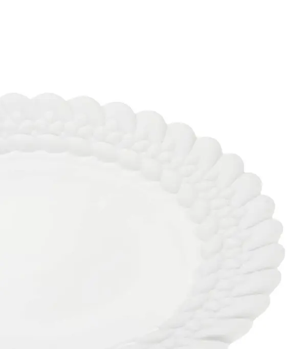 Christofle Babylone Porcelain Plate