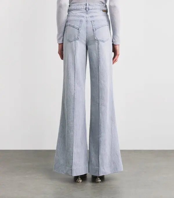 Zimmermann Wide-leg Jeans - Blue
