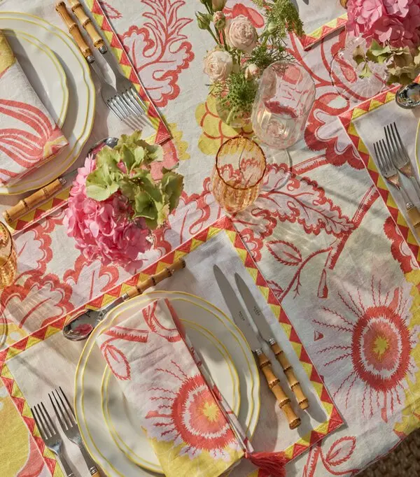 MAISON MARGAUX X Christopher Farr Linen Tablecloth