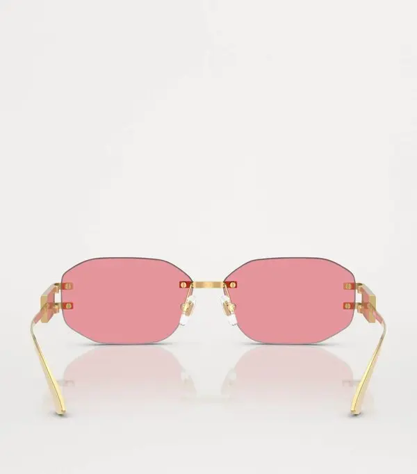Versace Metal Octagon Sunglasses