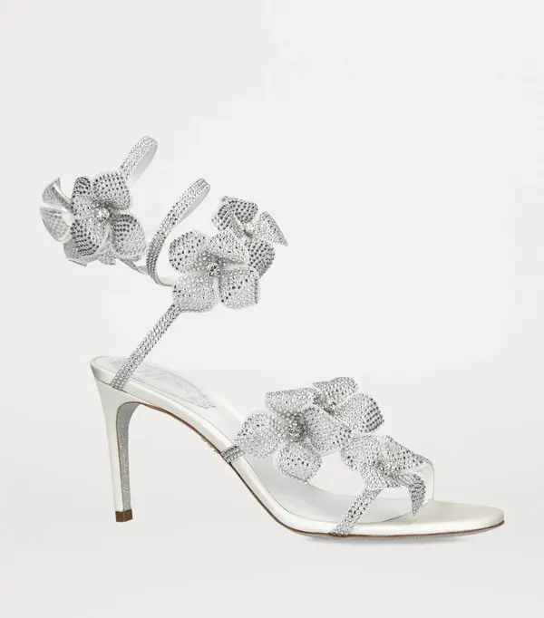 Rene Caovilla Embellished Floriane Sandals