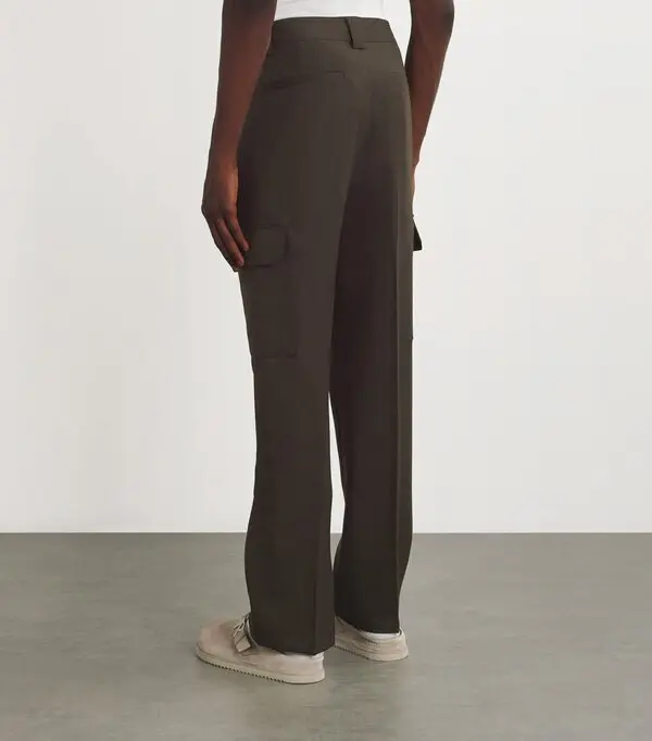 FRAME Wool Cargo Trousers