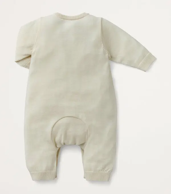 MIKI HOUSE Alashan Cashmere Embroidered Playsuit