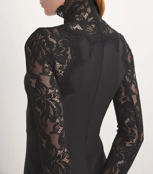 long sleeve v neck a line wedding dress Long Sleeve Applique Floral Embroidered V Neck Wedding Dress