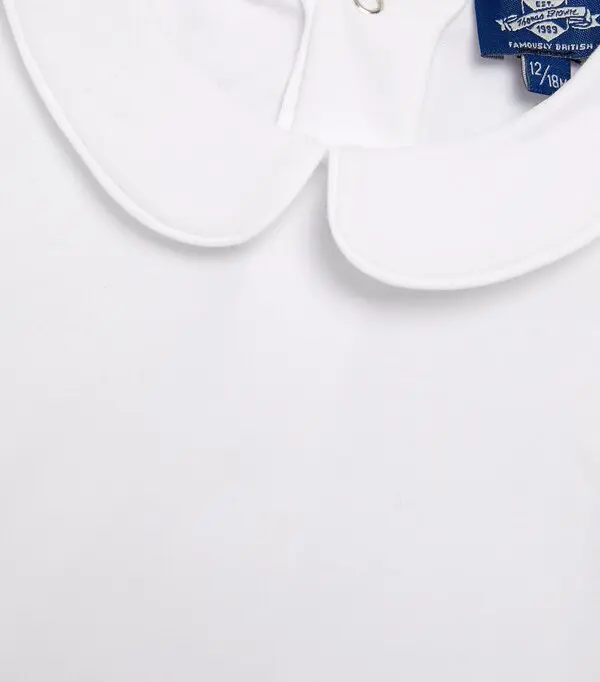 Trotters Milo Bodysuit With Peter Pan Collar