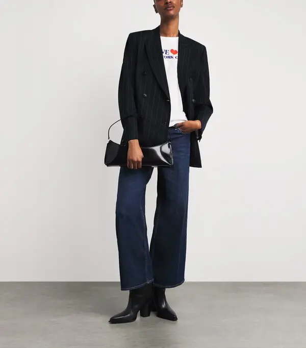 Rag & Bone Virginia Belted Blazer - Navy