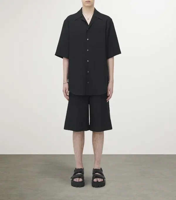 Alexander McQueen Skull-detail Shirt - Black