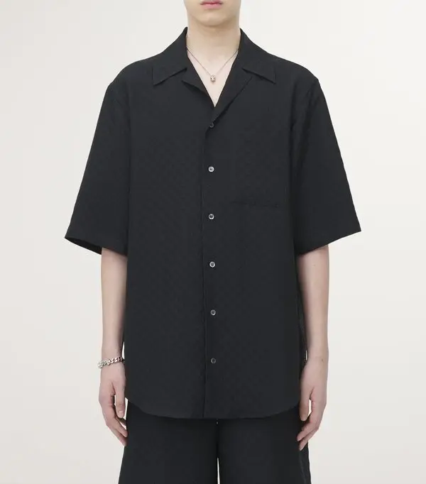 Alexander McQueen Skull-detail Shirt - Black