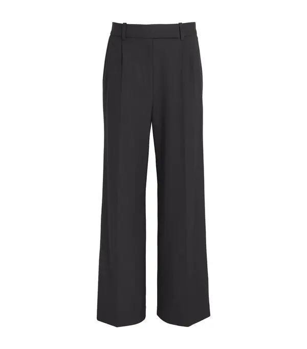 Maje Tailored High-rise Trousers - Black