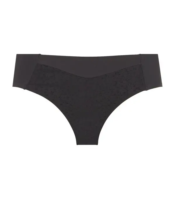 Chantelle Lace-detail Norah Briefs - Black