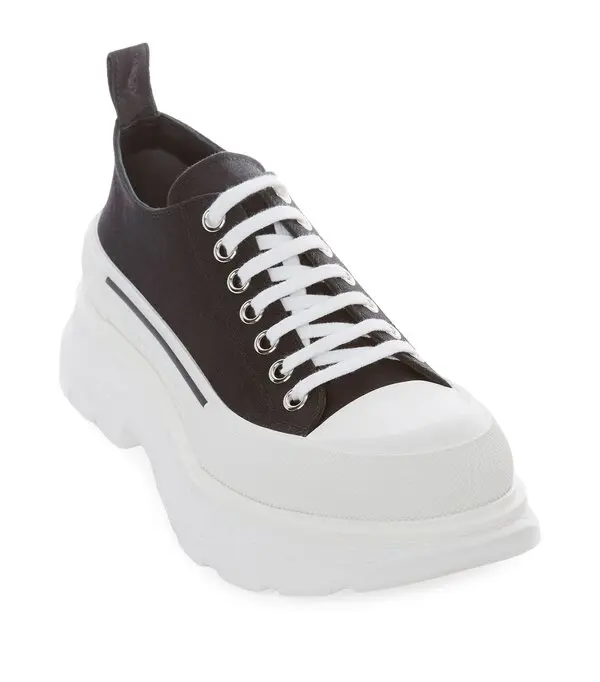Alexander McQueen Tread Slick Sneakers - Black