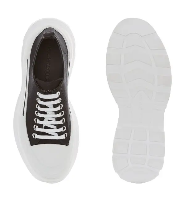 Alexander McQueen Tread Slick Sneakers - Black
