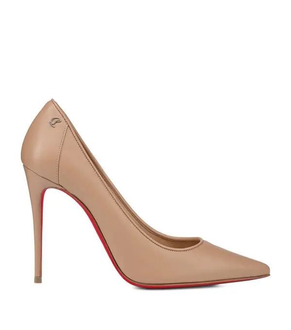 CHRISTIAN LOUBOUTIN Sporty Kate Nappa Pumps 100 - Nude