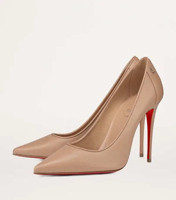 CHRISTIAN LOUBOUTIN Sporty Kate Nappa Pumps 100 - Nude