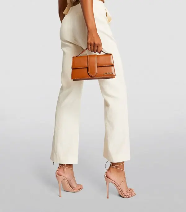 Jacquemus Leather Le Grand Bambino Top-handle Bag - Brown