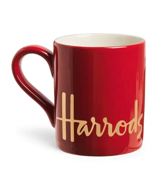 Harrods Logo Mug - Red