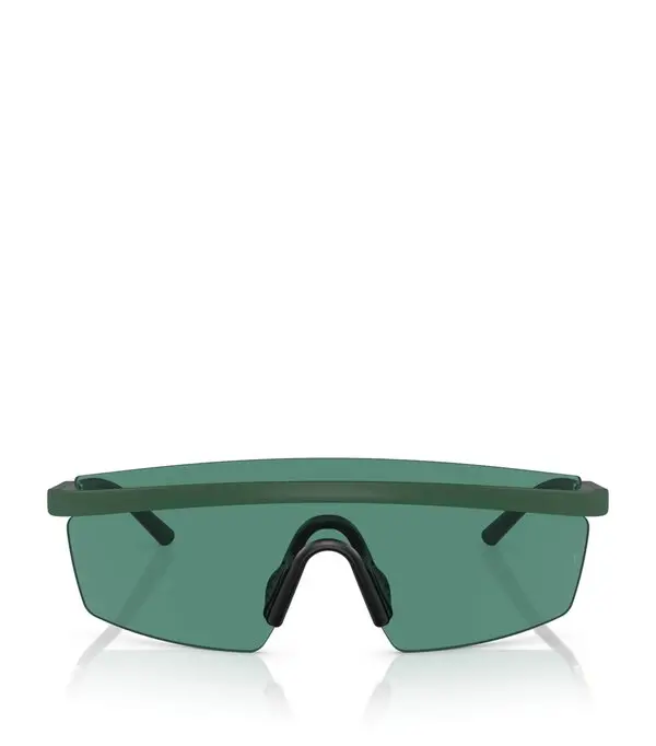 Oliver Spencer Acetate R-4 Sunglasses - Green