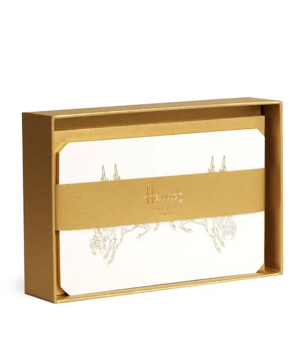 Harrods Correspondence Set - Gold