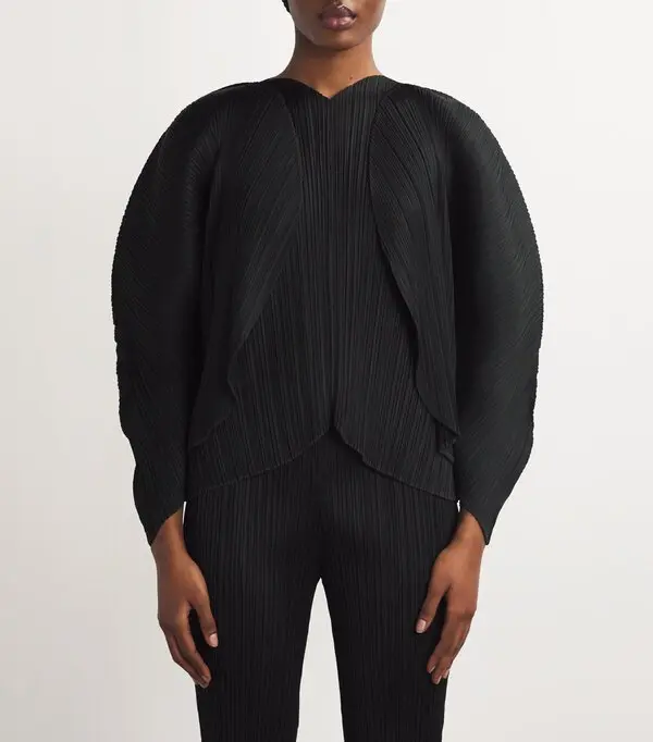 Issey Miyake 変形カーディガン ブラック M ボウタイ 羽織り ISSEY MIYAKE Black Entwine Cardigan Issey Miyake Men