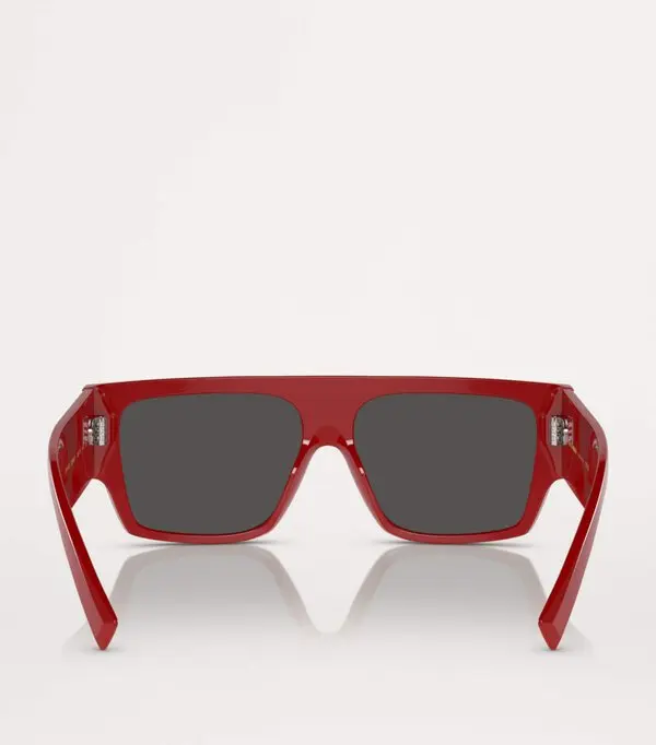 Dolce & Gabbana Full-rim Square Sunglasses - Red