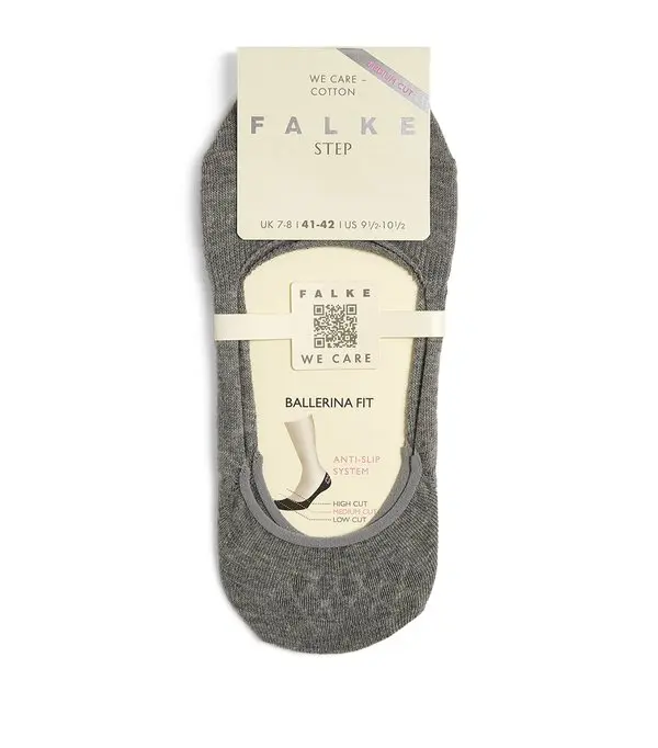 Falke Step Medium-cut No Show Socks - Grey