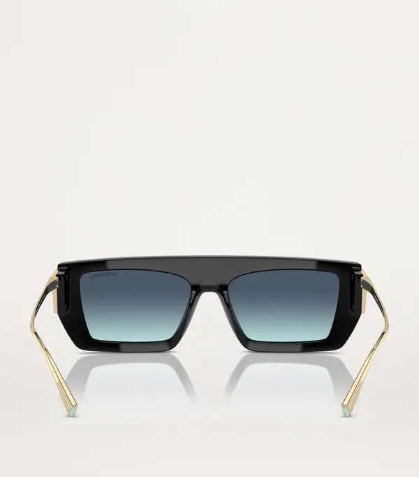 Tiffany & Co. Square Frame Sunglasses - Black