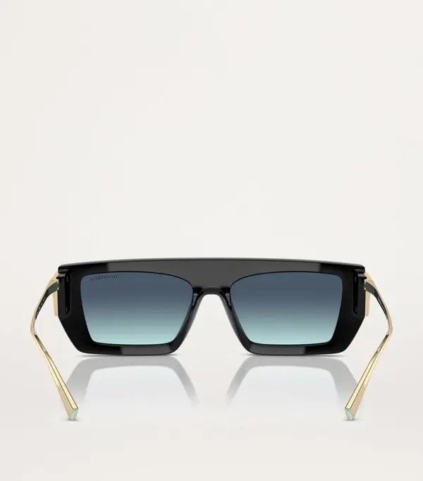 Tiffany & Co. Square Frame Sunglasses - Black