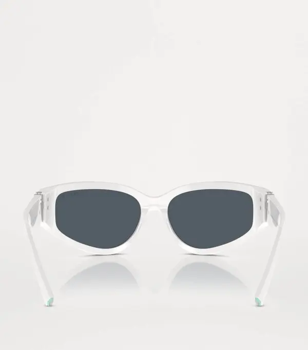 Tiffany & Co. Acetate Oval Sunglasses