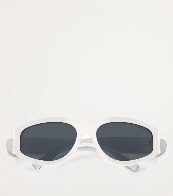 Tiffany & Co. Acetate Oval Sunglasses