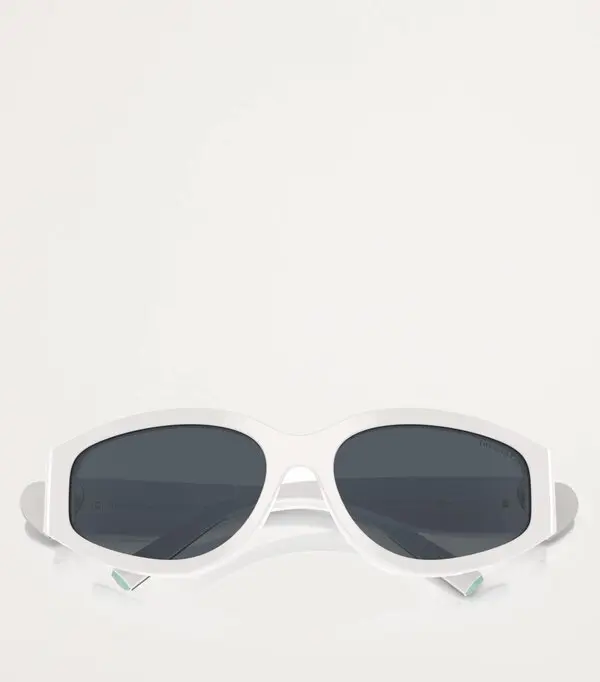 Tiffany & Co. Acetate Oval Sunglasses
