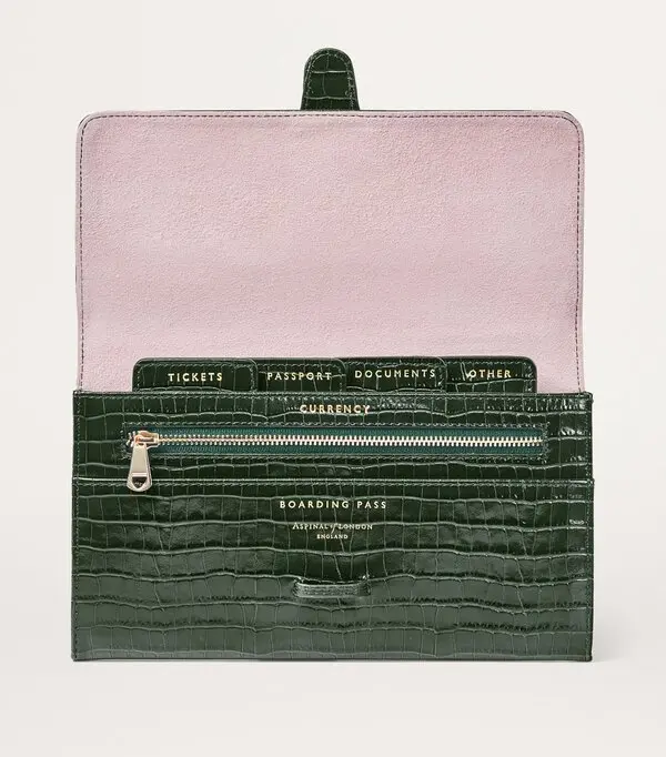 ASPINAL OF LONDON Leather Travel Wallet