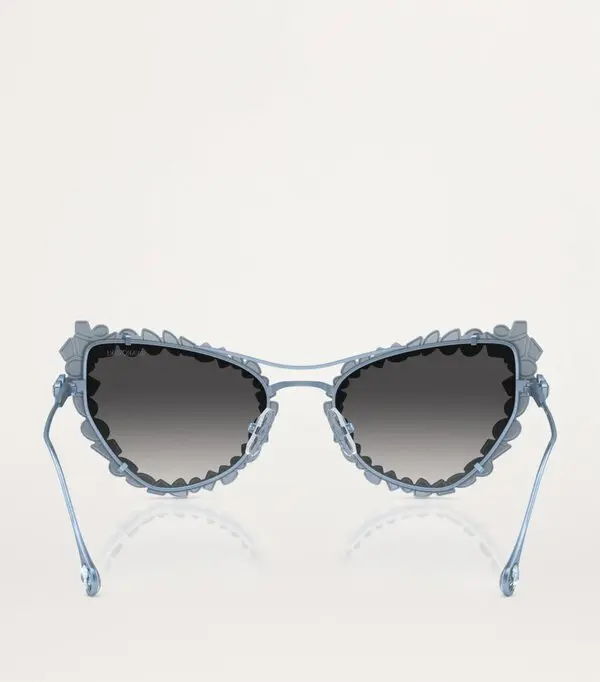 SWAROVSKI Embellished Sk7011 Sunglasses - Blue