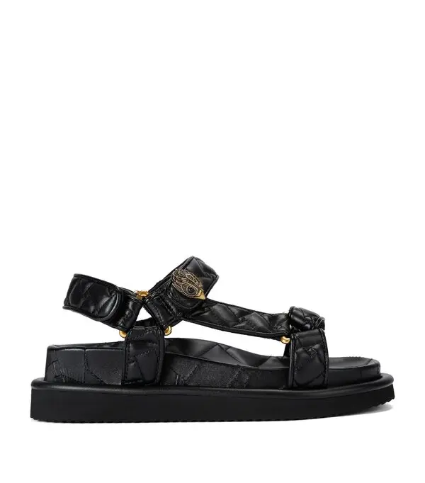 Kurt Geiger Quilted Orson Sandals