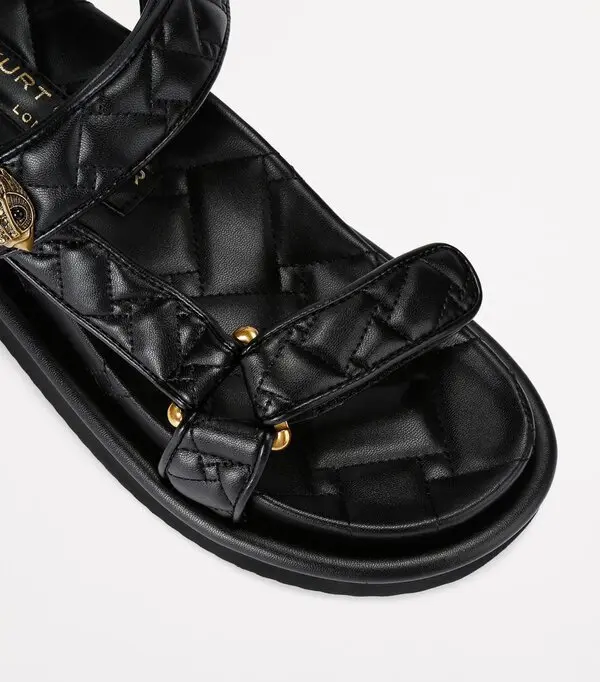 Kurt Geiger Quilted Orson Sandals