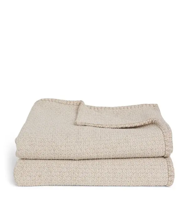 PETER REED Textured Torcello Throw - Neutral