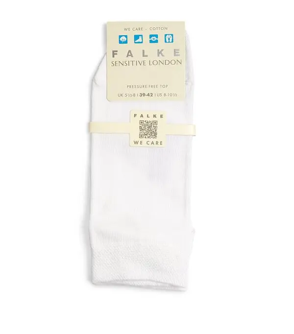 Falke Sensitive London Trainer Socks - White
