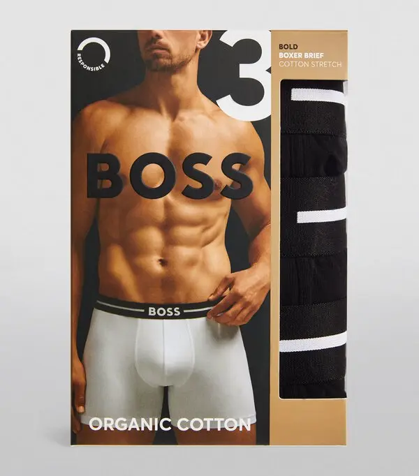 BOSS Logo Briefs - Black