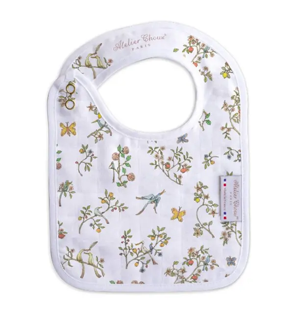 ATELIER CHOUX Small Cotton Bloom Bib