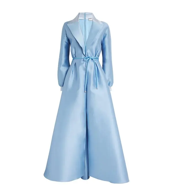 Alexis Mabille Radzimir Notched-lapel Gown - Blue