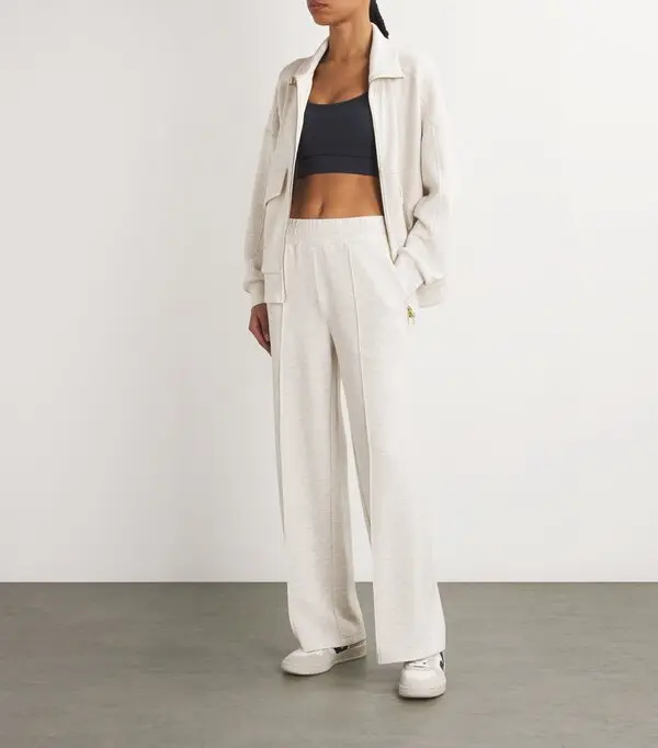 Varley Wide Leg Trousers - Ivory