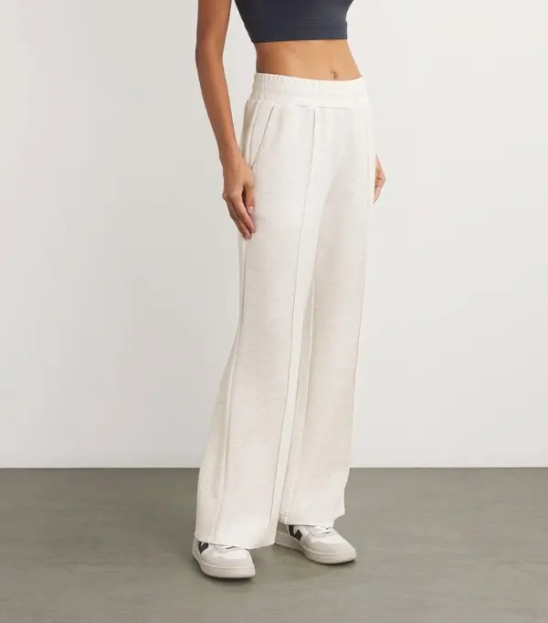Varley Wide Leg Trousers - Ivory