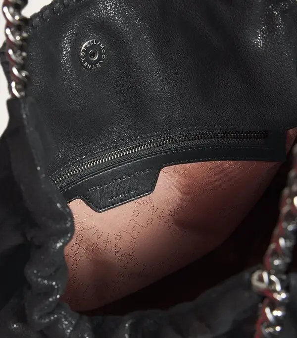 Stella McCartney Shaggy Deer Falabella Tote Bag - Black