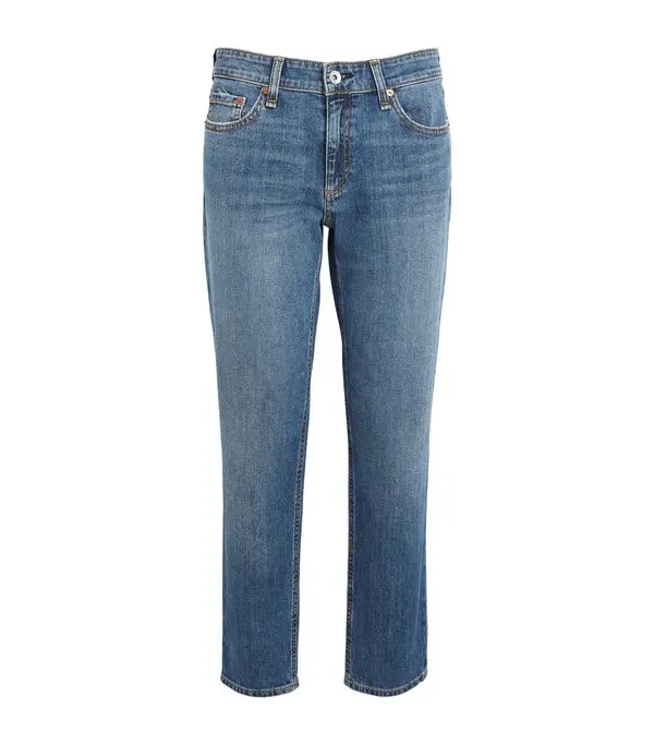 Rag & Bone Low-rise Dre Boyfriend Jeans