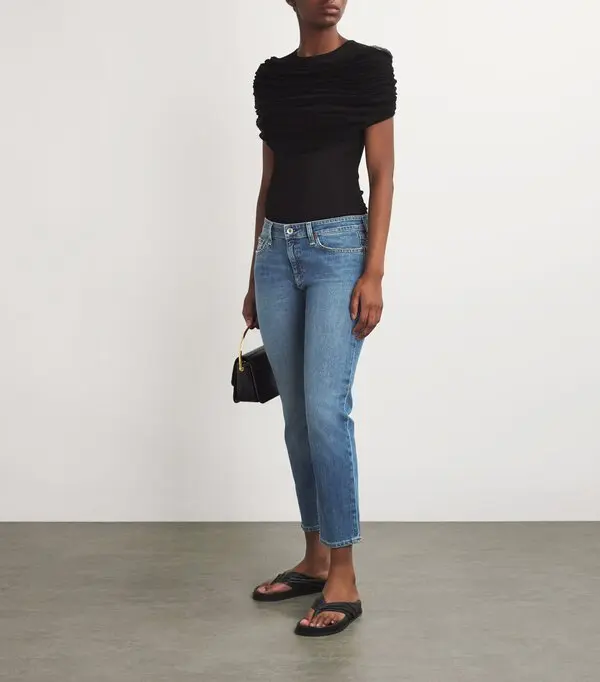 Rag & Bone Low-rise Dre Boyfriend Jeans