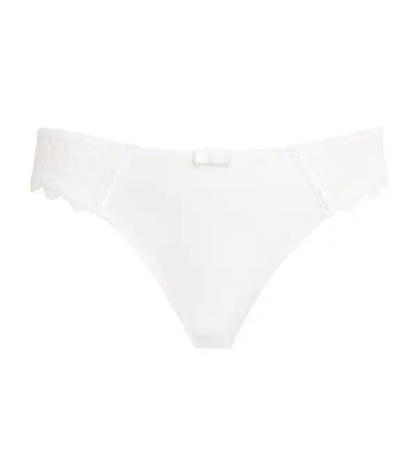 Maison Lejaby Lace-trim Gaby Briefs - White