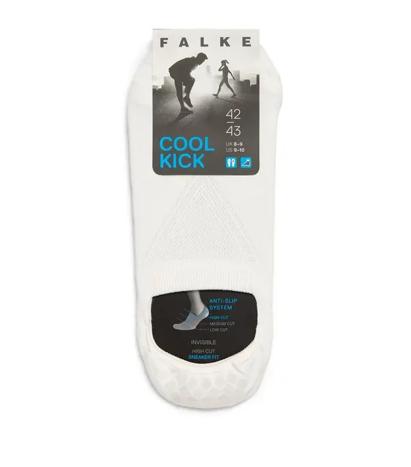Falke Cool Kick Invisible Socks - White
