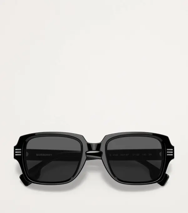 Burberry Acetate Be4349 Sunglasses - Black
