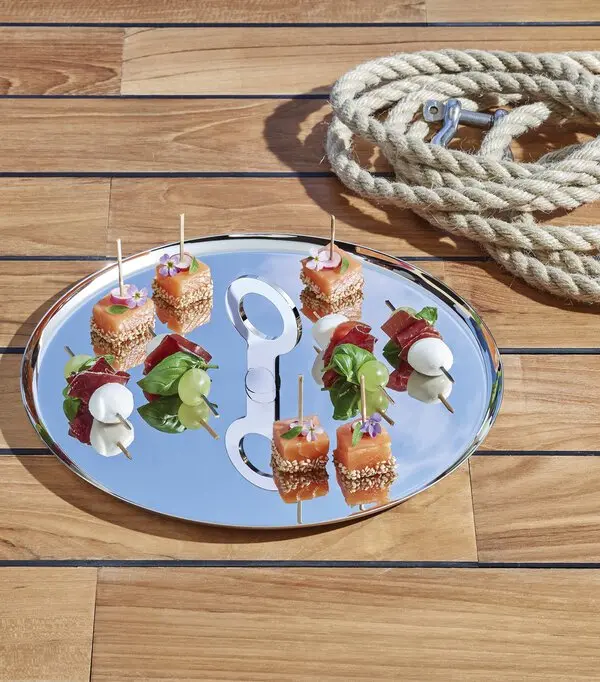 Christofle Oh De Cocktail Plate